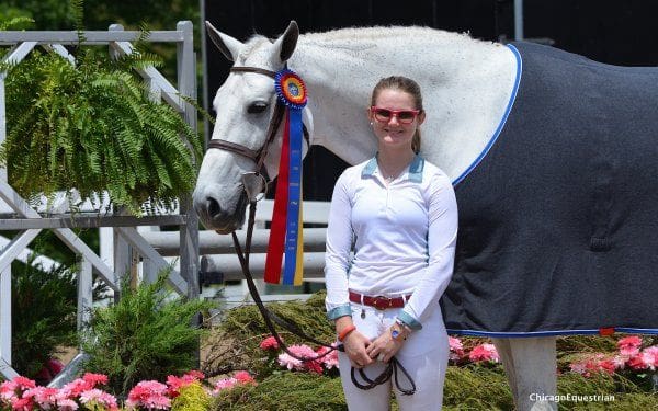 Madeline Thatcher Wins Small and Large Junior Hunter Championships at ...