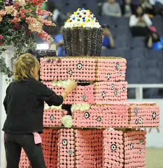 Horse Jump Out of Cupcakes - A One Ton Creation - HorsesDaily