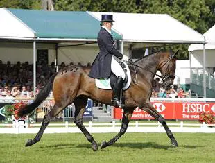 Ruth Edge Has Dressage Edge at Burghley - HorsesDaily