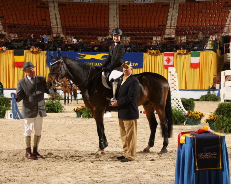 Madeline Thatcher Wins $7,500 Randolph College/USEF Junior Jumper ...