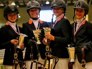 Gold Medals for Team Four in US National Pony Jumper Team Championship ...