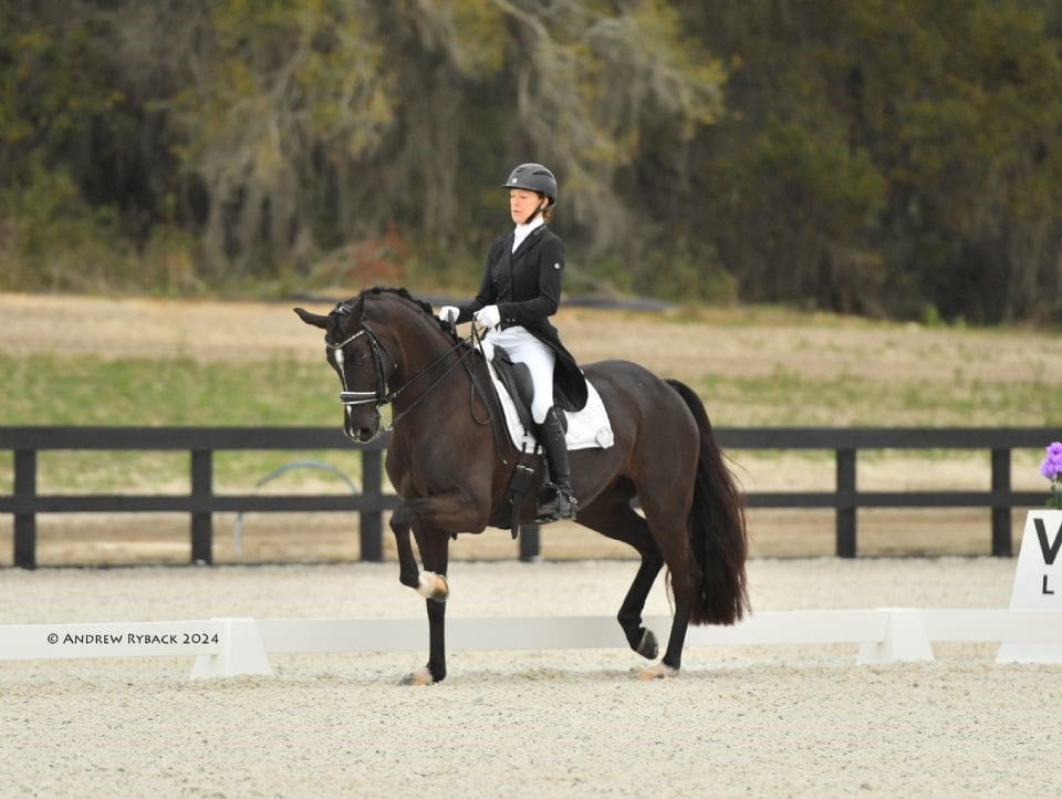 Jessica Howington and New Ride Serenade MF Ride Down Centerline for ...