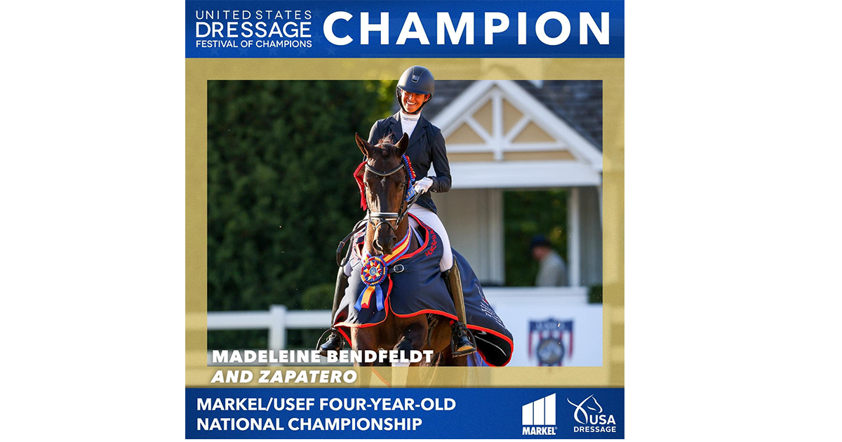 Dressage Rider Madeleine Bendfeldt Joins International Equestrian Sport ...