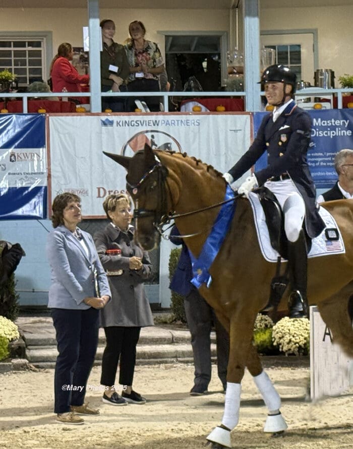 Benjamin Ebeling and Bellena Tops Friday Night's Grand Prix CDI-W ...